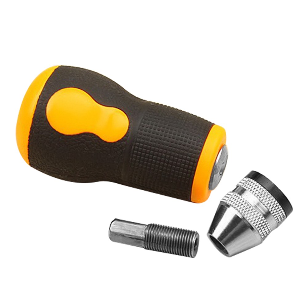 Mini Size Portable Small Hand Drill with 10pcs Twist Drill Bits Set ...