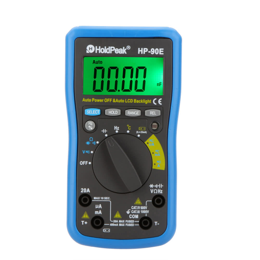 HoldPeak HP-90E Auto Range Digital Multimeter