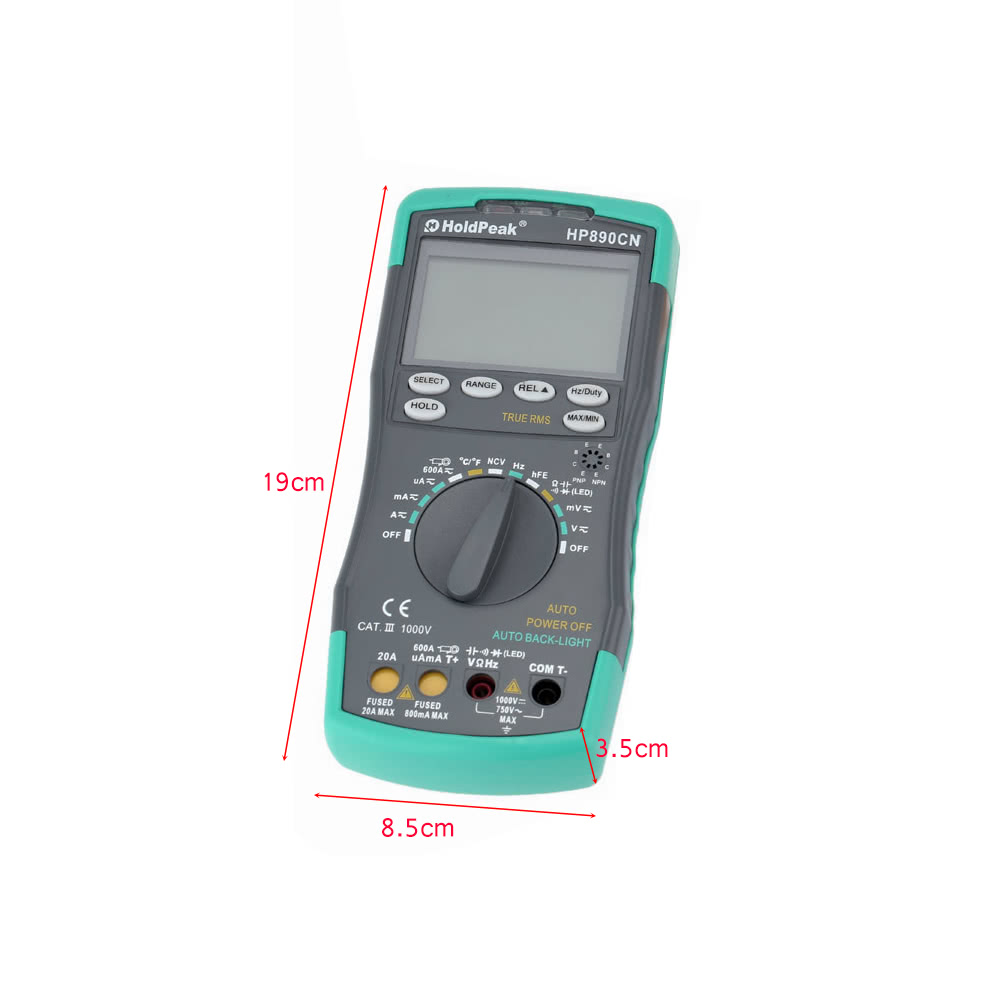 HoldPeak HP-890CN LCD Digital Multimeter
