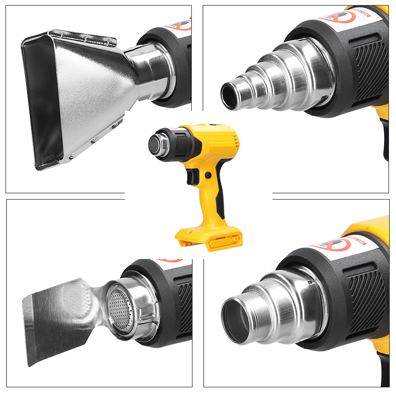 Cordless Handheld Hot Air Machine Lithium Rechargeable Heating ...