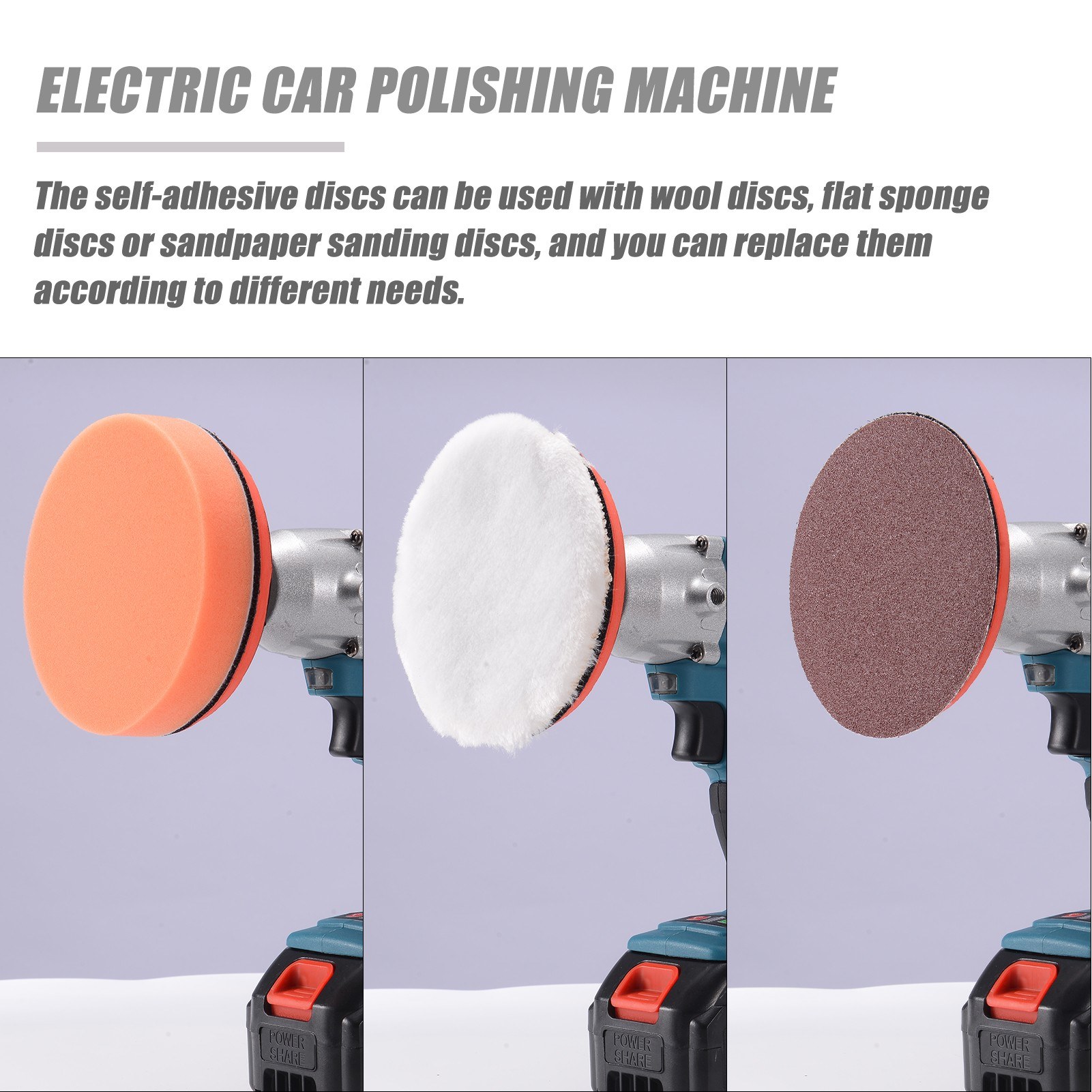 800W 21V Multi-function 2 In 1 Electric Drill Polishing Machine ...