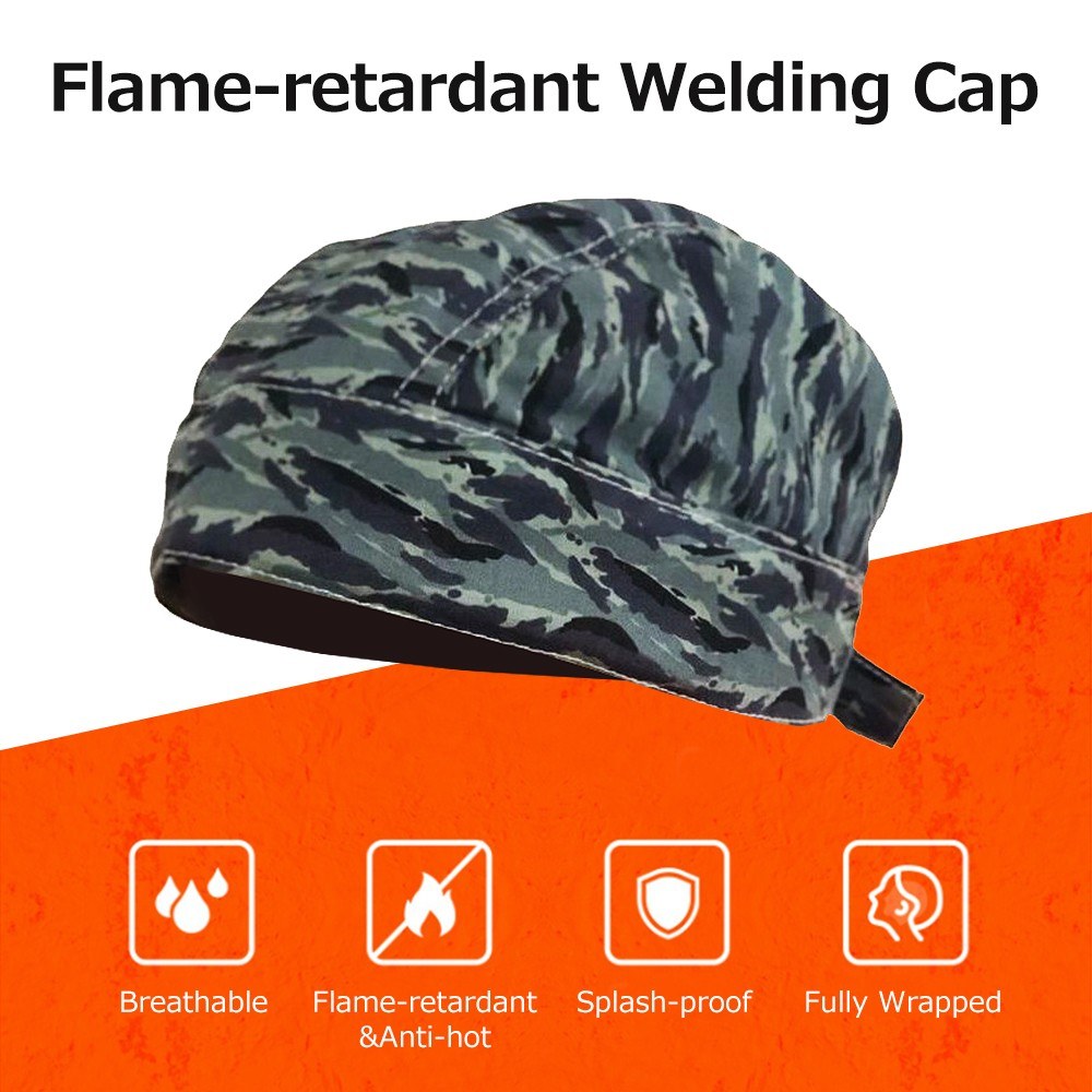 Flame-retardant Cloth Welding Cap Flame-retardant Anti-hot Anti-splash ...