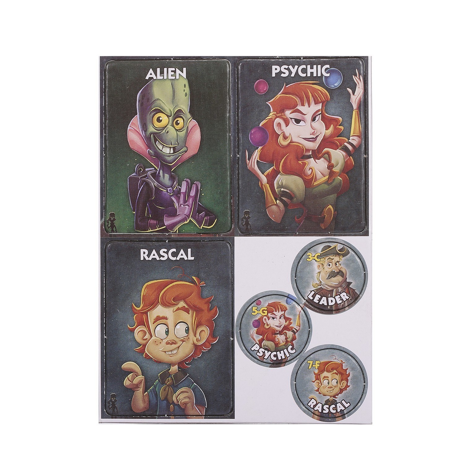 One Night Ultimate Alien Card Games 10 Minutes Fast Table Card Games 4 ...