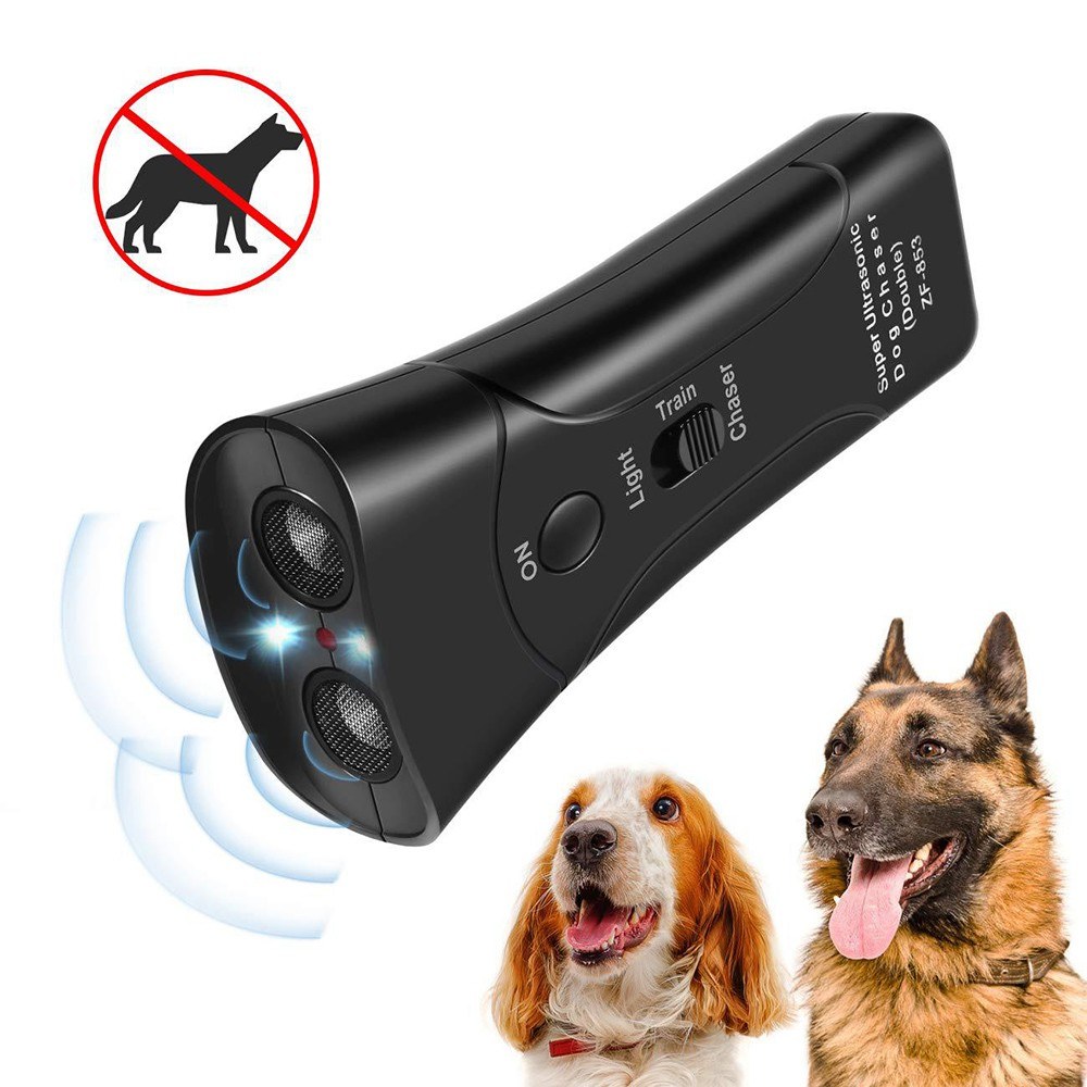 Dual-head Portable Handheld Ultrasonic Pet Dog Repeller Control ...