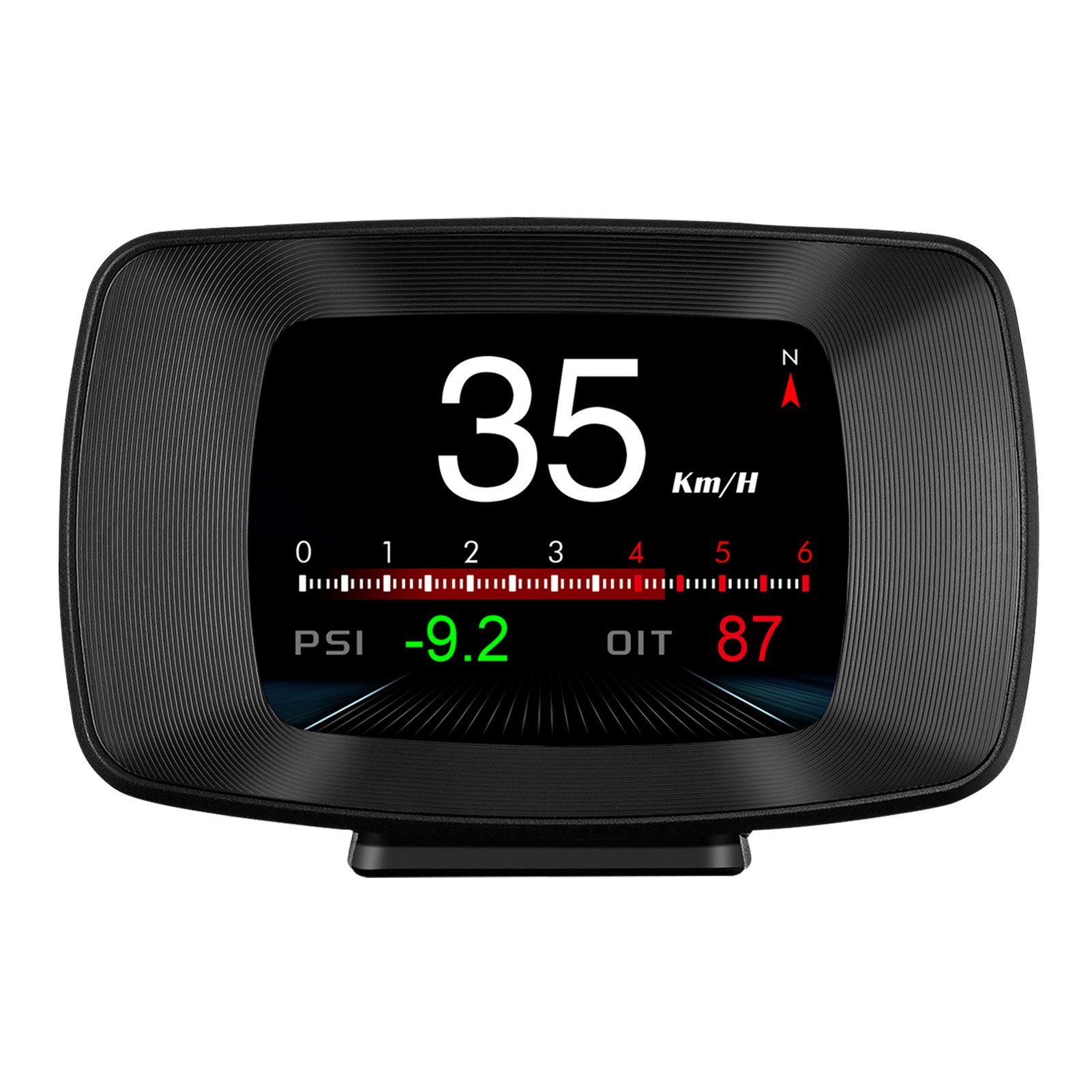 OBD + GPS Dual System Tachometer Multifuction LCD Head-Up Display ...