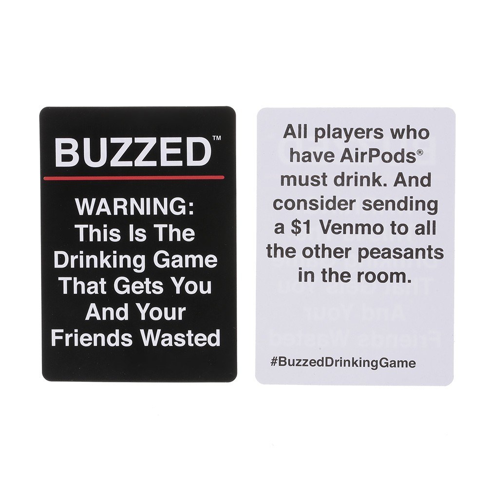 Buzzed Drinking Cards Games That Gets