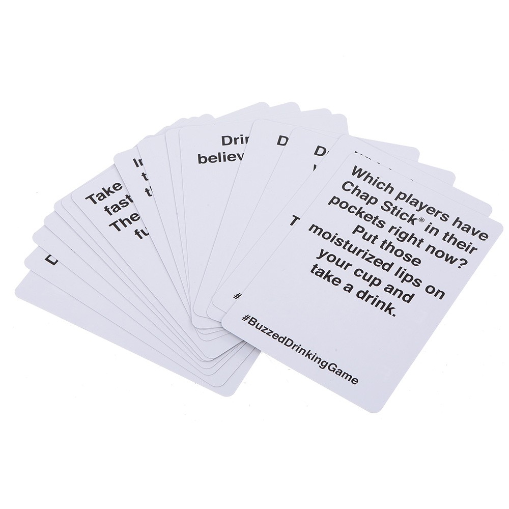 Buzzed Drinking Cards Games That Gets