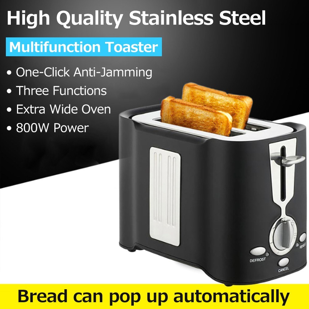Toaster Maker US Standard 110V Home Stainless Steel can Toast Two ...