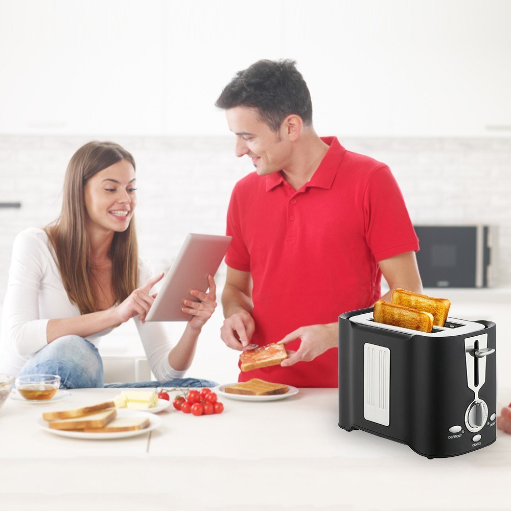 Toaster Maker US Standard 110V Home Stainless Steel can Toast Two ...
