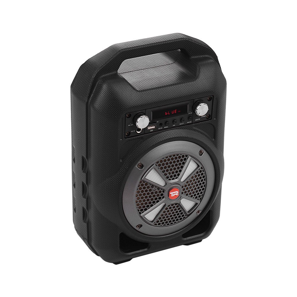 TRanshine LY-035 Tragbarer UHF-LED-Audio-Lautsprecher Super-Bass ...