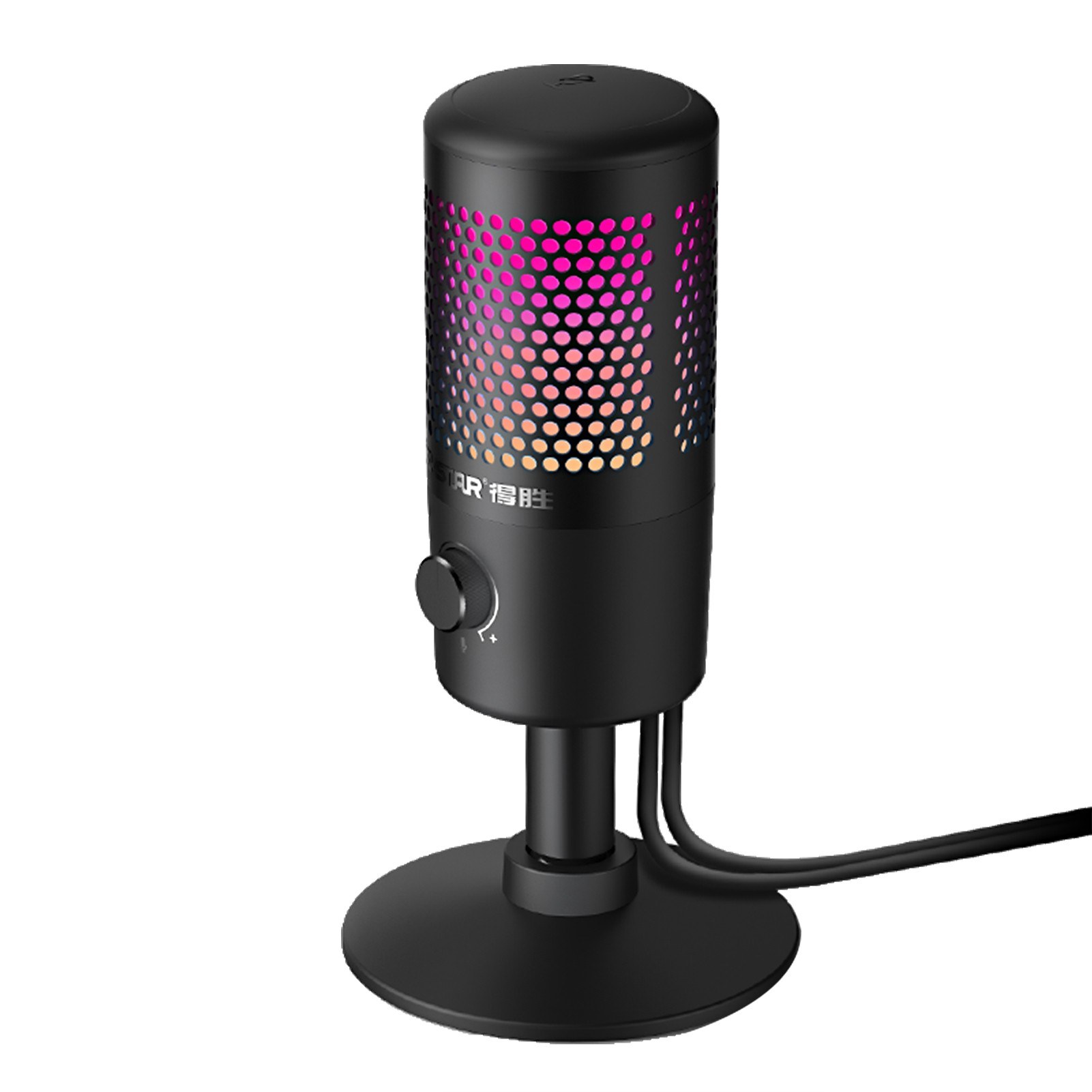 TAKSTAR GX1 USB Digital Mikrofon mit RGB Licht Stecker und Spielen ...