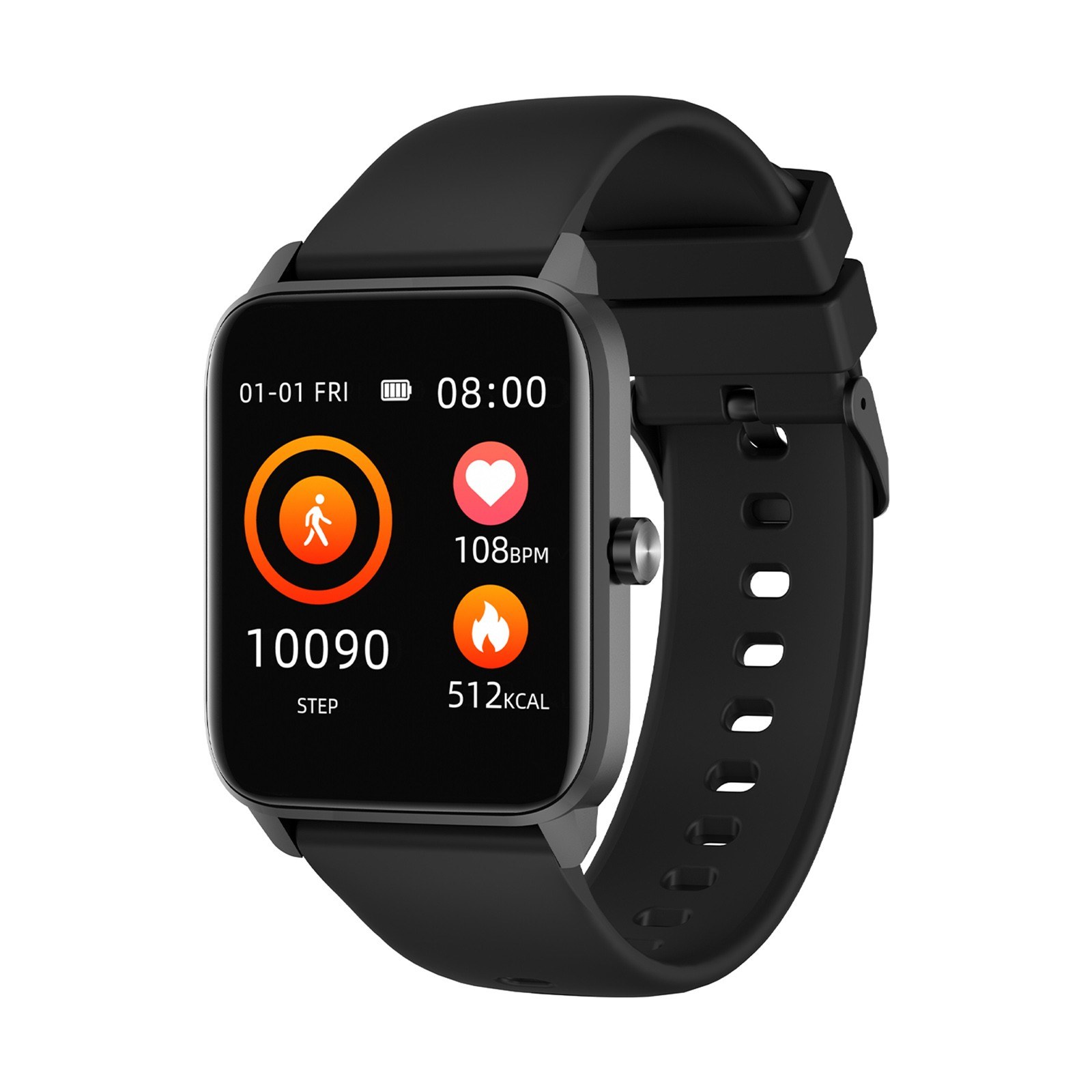 KINGWEAR KW22 Pulsera deportiva inteligente con pantalla táctil ...