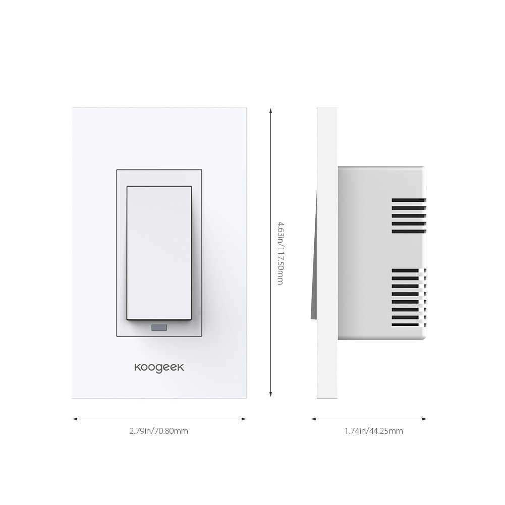 Wi-Fi Enabled Smart Light Switch - Koogeek.com