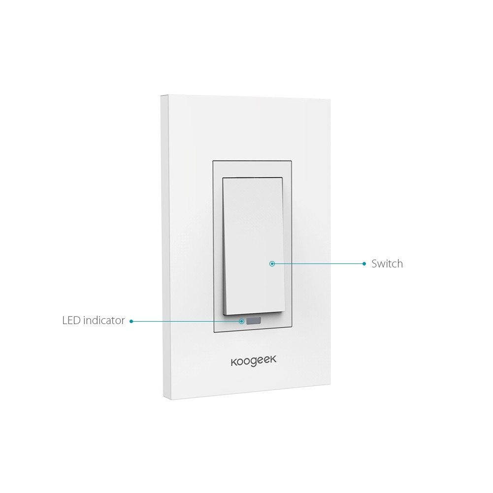 Wi-Fi Enabled Smart Light Switch - Koogeek.com