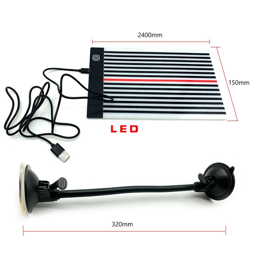 LED Reflector Line Board Light Paintless Dent Finder Lamp Car Repairing ...