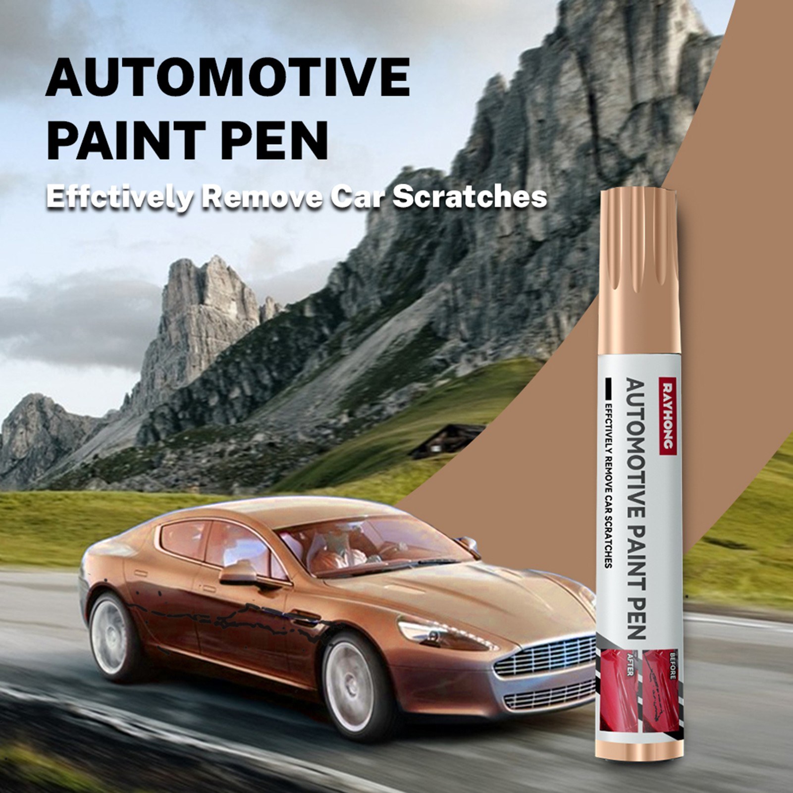 RAYHONG Automotive Paint Pen Car Scratch Repair Pen Remove Car ...