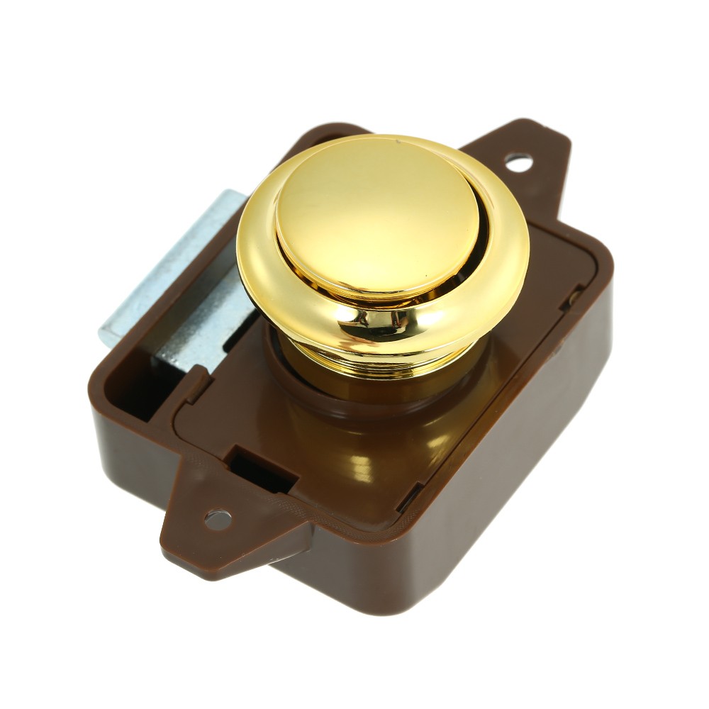 Large Push Button Cabinet Latch