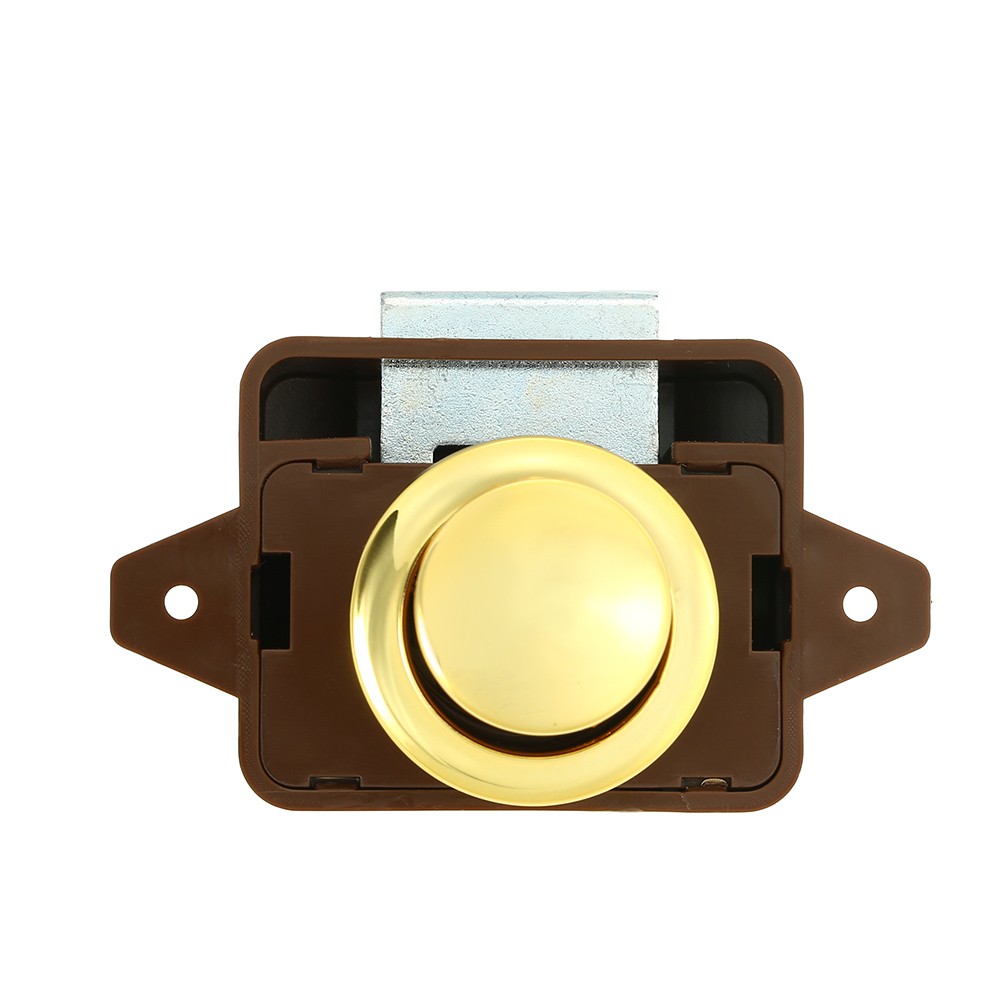 Large Push Button Cabinet Latch