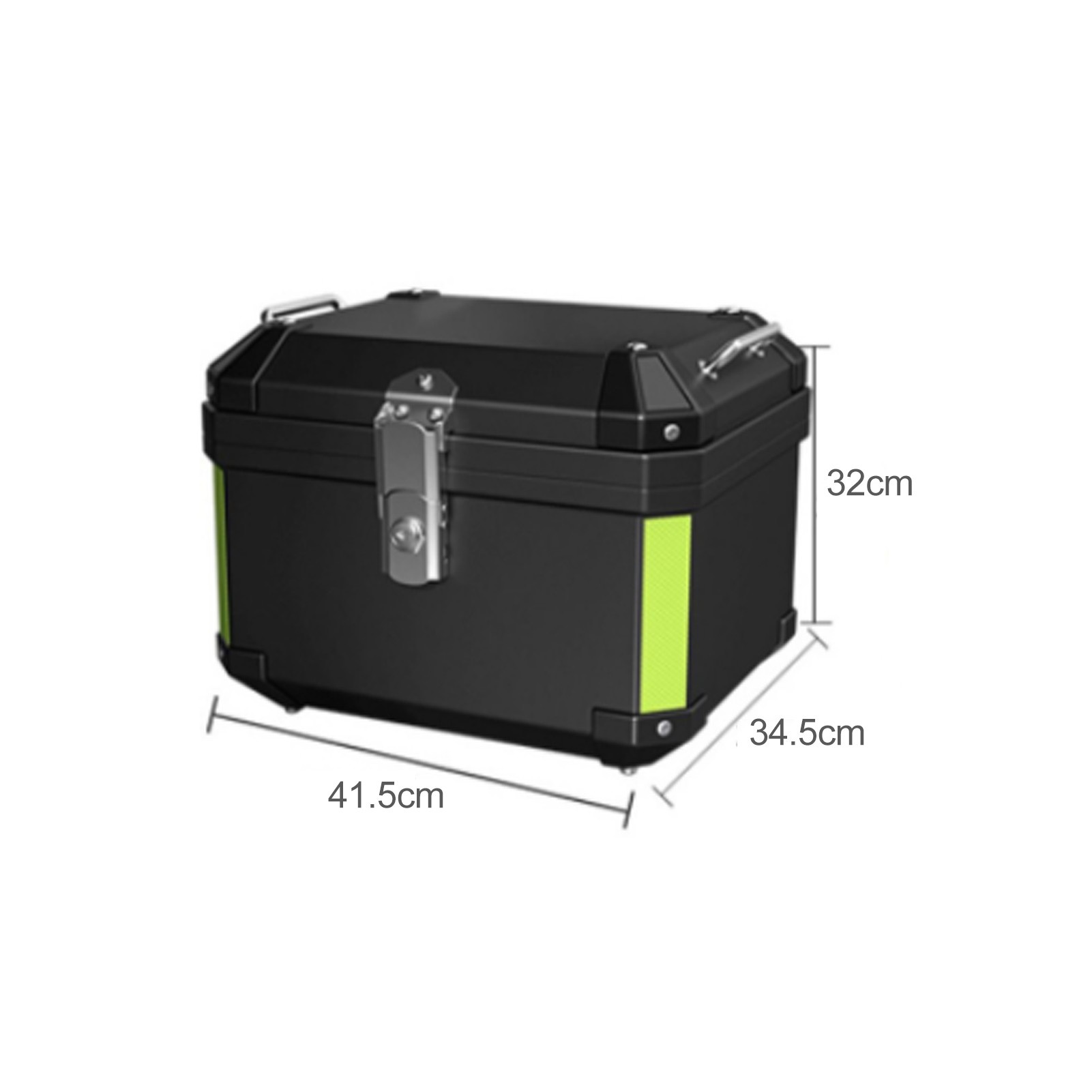 45L Motorcycle Rear Trunk with 2PCS Security Lock for Store