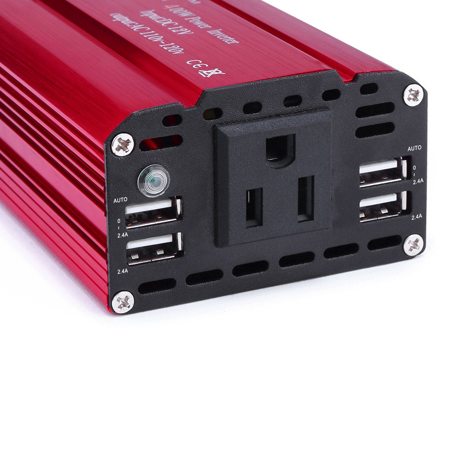 400W Power Inverter DC 12V to 110V AC Car Inverter Vehicle Power ...