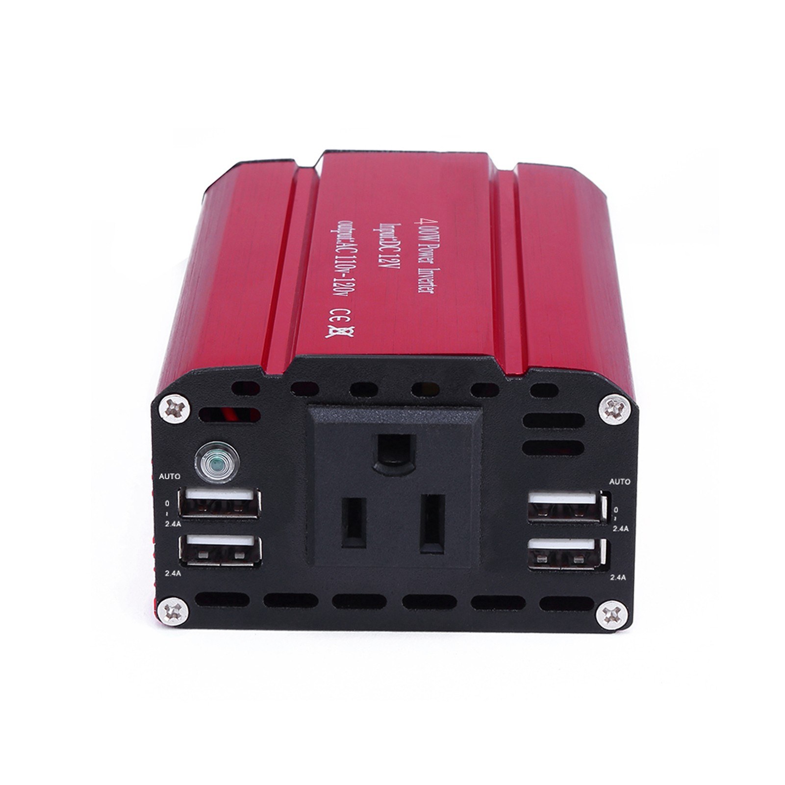 400W Power Inverter DC 12V to 110V AC Car Inverter Vehicle Power ...