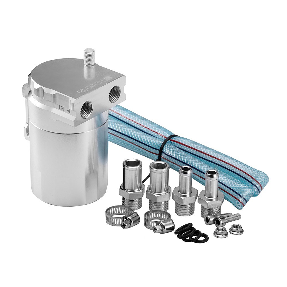 Motor de aluminio Baffled Oil Catch Can