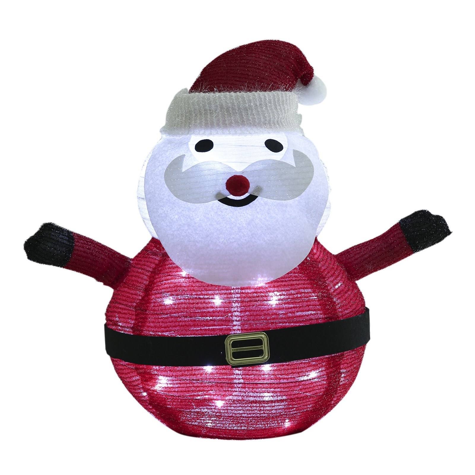 40LEDs Santa Claus Decorations Standing Light Decorative Lamp DIY ...