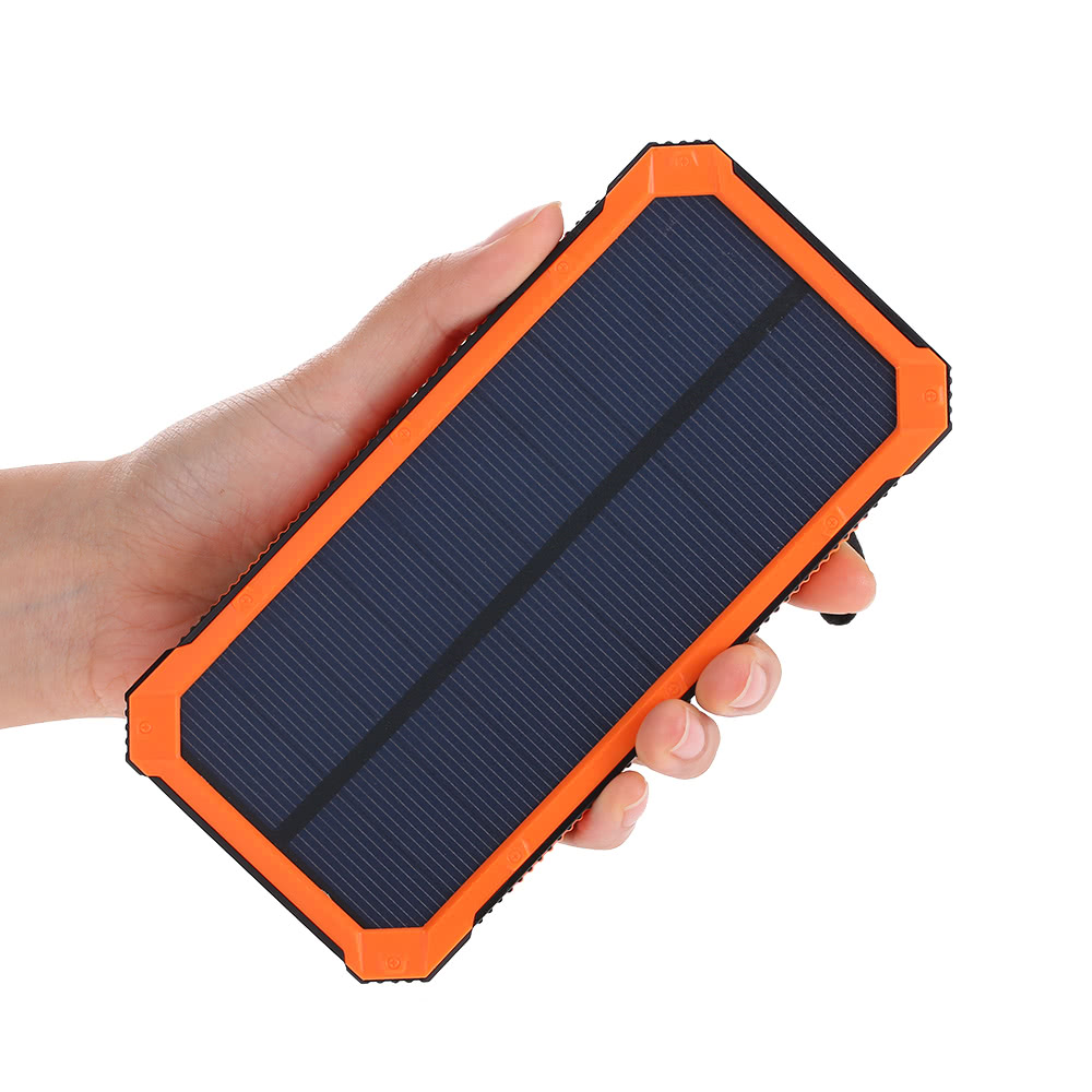 Portable Multifunctional 5000mAh Solar Power Bank Charger