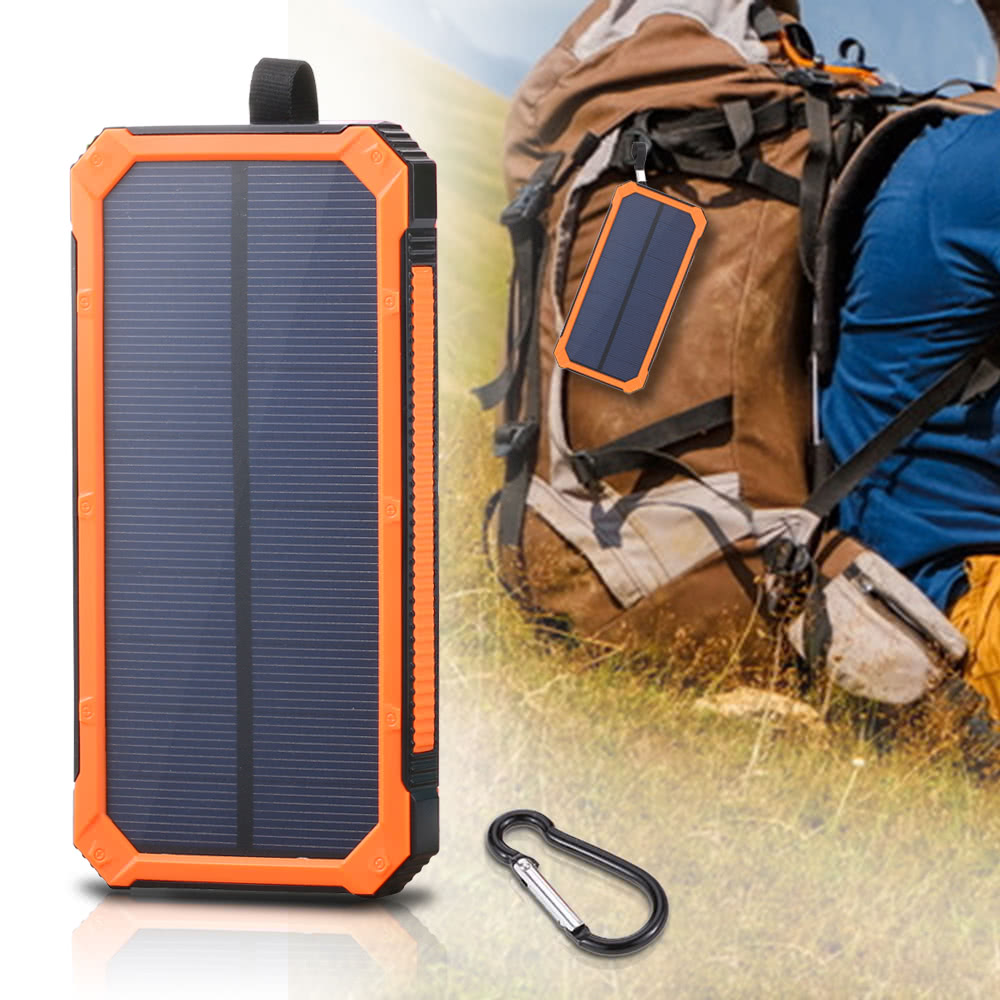 Portable Multifunctional 5000mAh Solar Power Bank Charger
