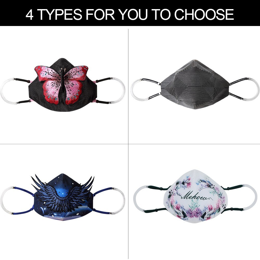 MeHow KN95 Breathable Face Mask Safety Anti Dust Droplets Pollen ...