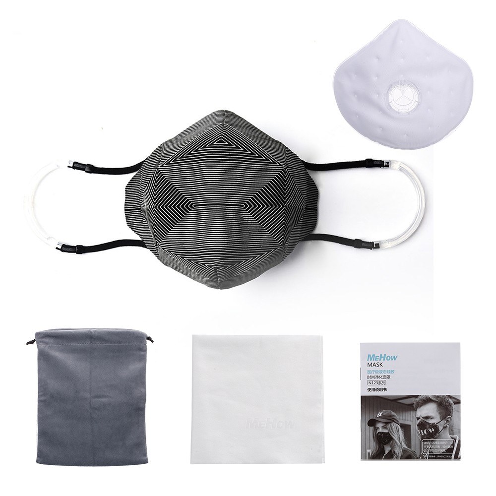 MeHow KN95 Breathable Face Mask Safety Anti Dust Droplets Pollen ...