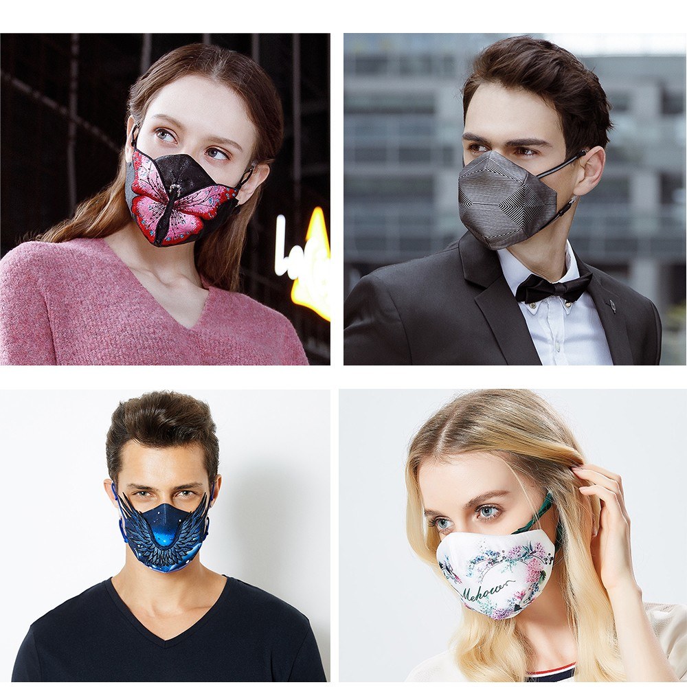 MeHow KN95 Breathable Face Mask Safety Anti Dust Droplets Pollen ...
