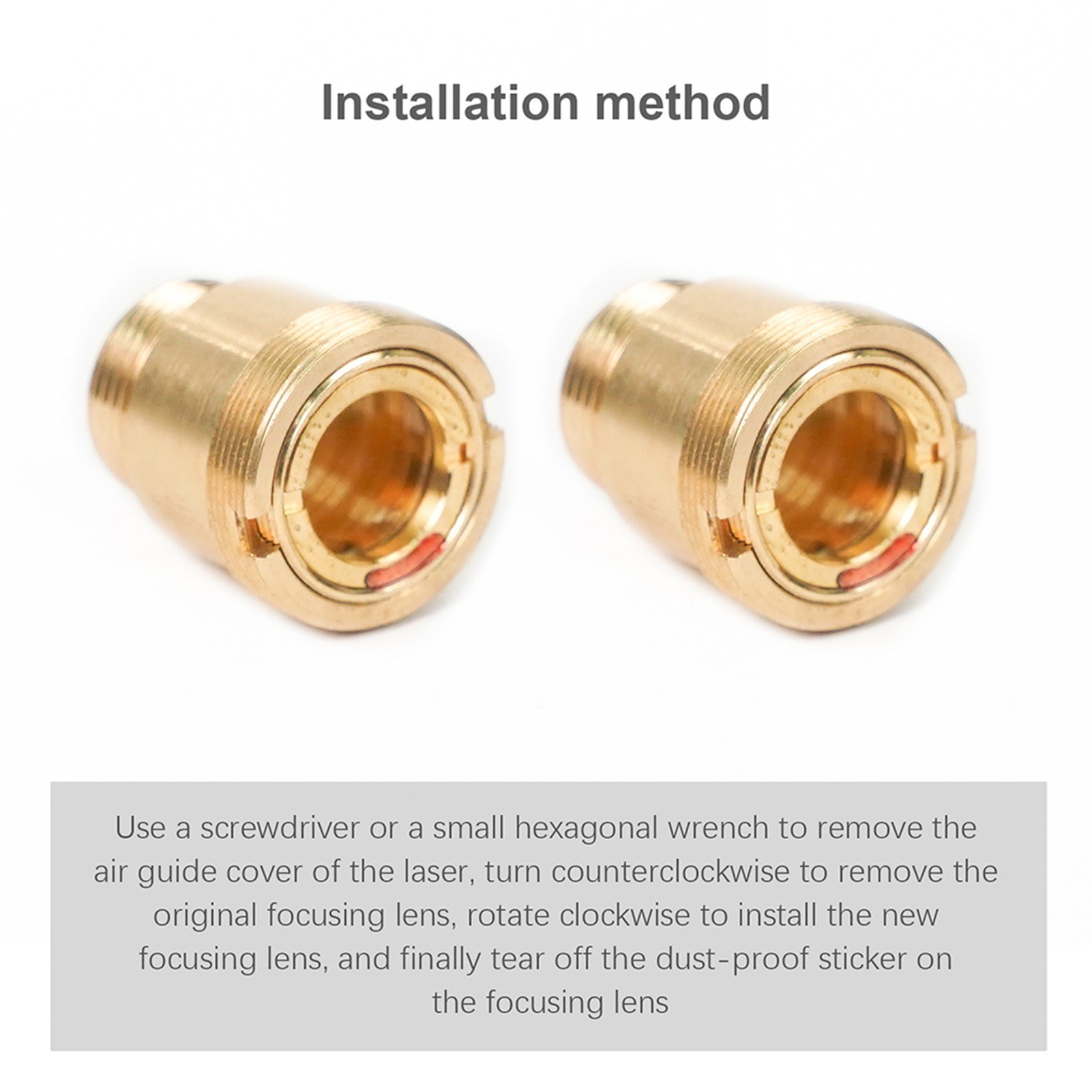 ATOMSTACK 2PCS Atomstack 20W Replacement Focusing Lens for A20 Pro/S20 ...