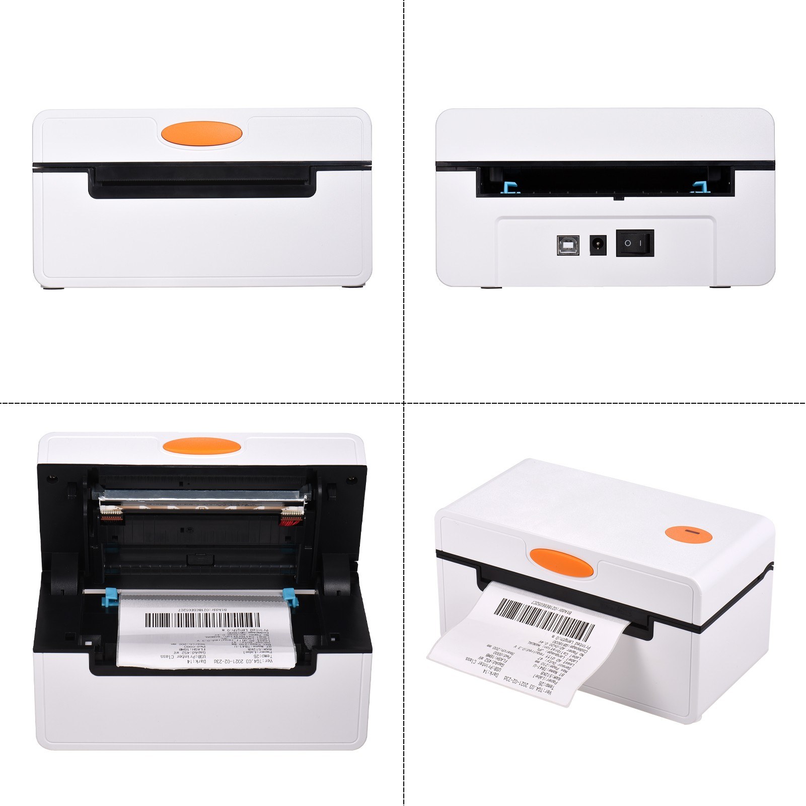 Desktop Thermal Label Printer CC420 for 4x6 Shipping Package All in One ...