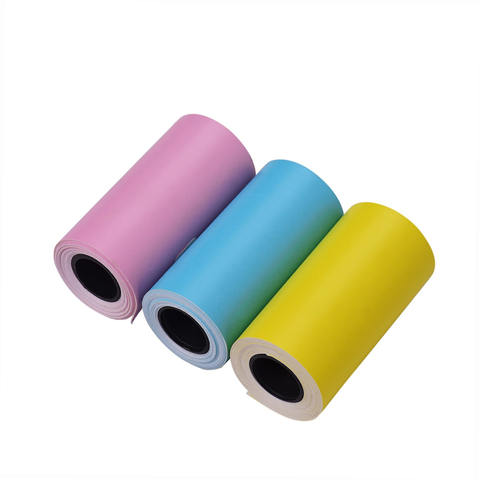 Printable Color Sticker Paper Roll Direct Thermal Paper With Self
