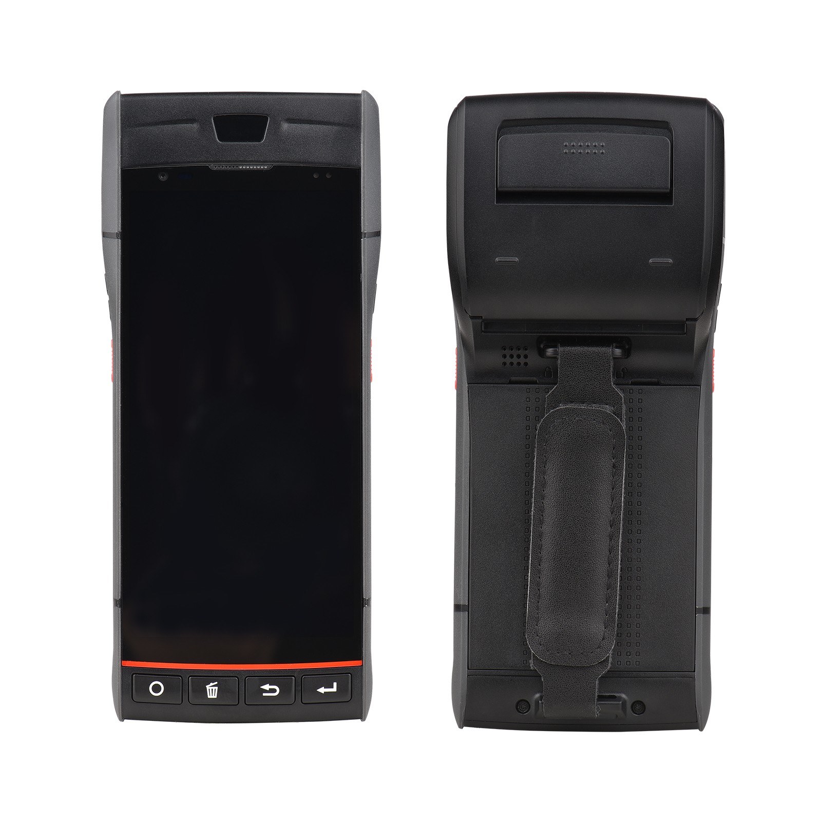 Handheld POS Receipt Printer Android 9.0 PDA Terminal 1D/2D/QR Barcode ...