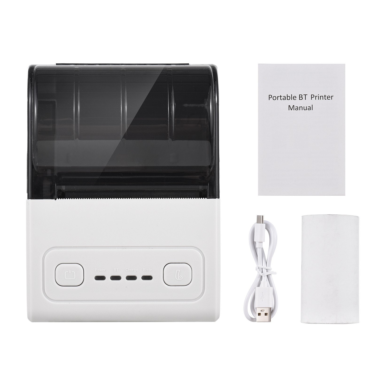 Bisofice Portable Mini Thermal Printer 2 Zoll Wireless USB-Rechnung ...