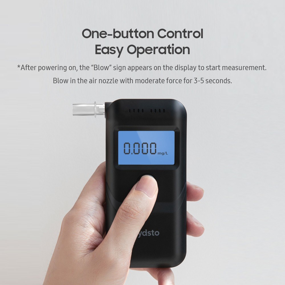 Lydsto Alcohol Tester High Accuracy Portable Breathalyzer for the Drunk ...