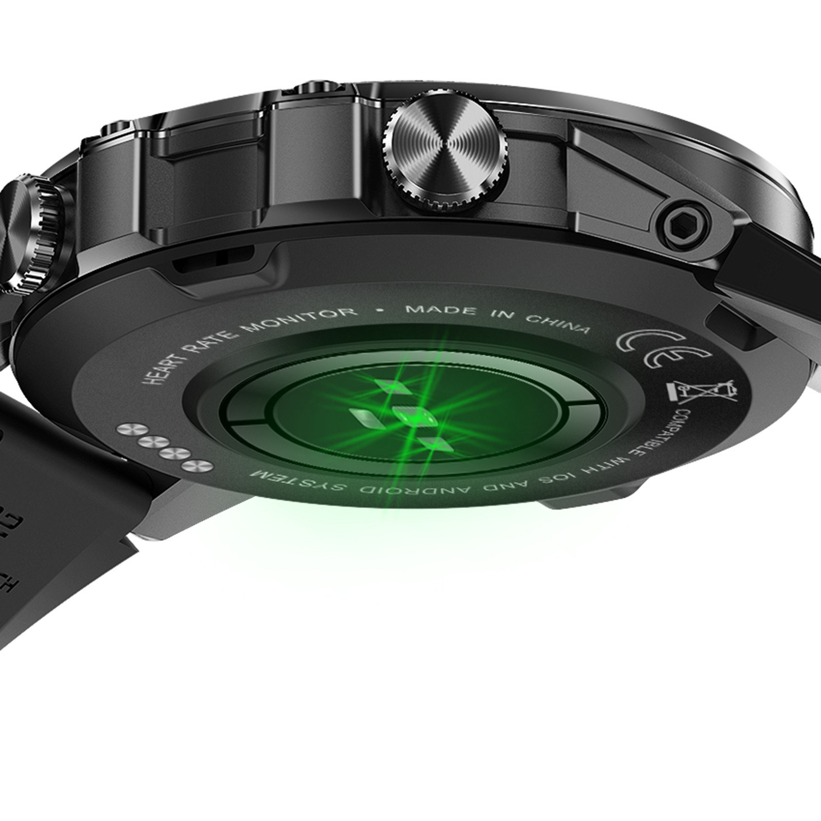 Montre de sport à bracelet intelligent K52 Écran de 1,39 pouces IPS ...