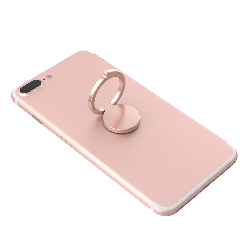 Universal Cell Phone Finger Ring Comma-shaped Design Stand Grip