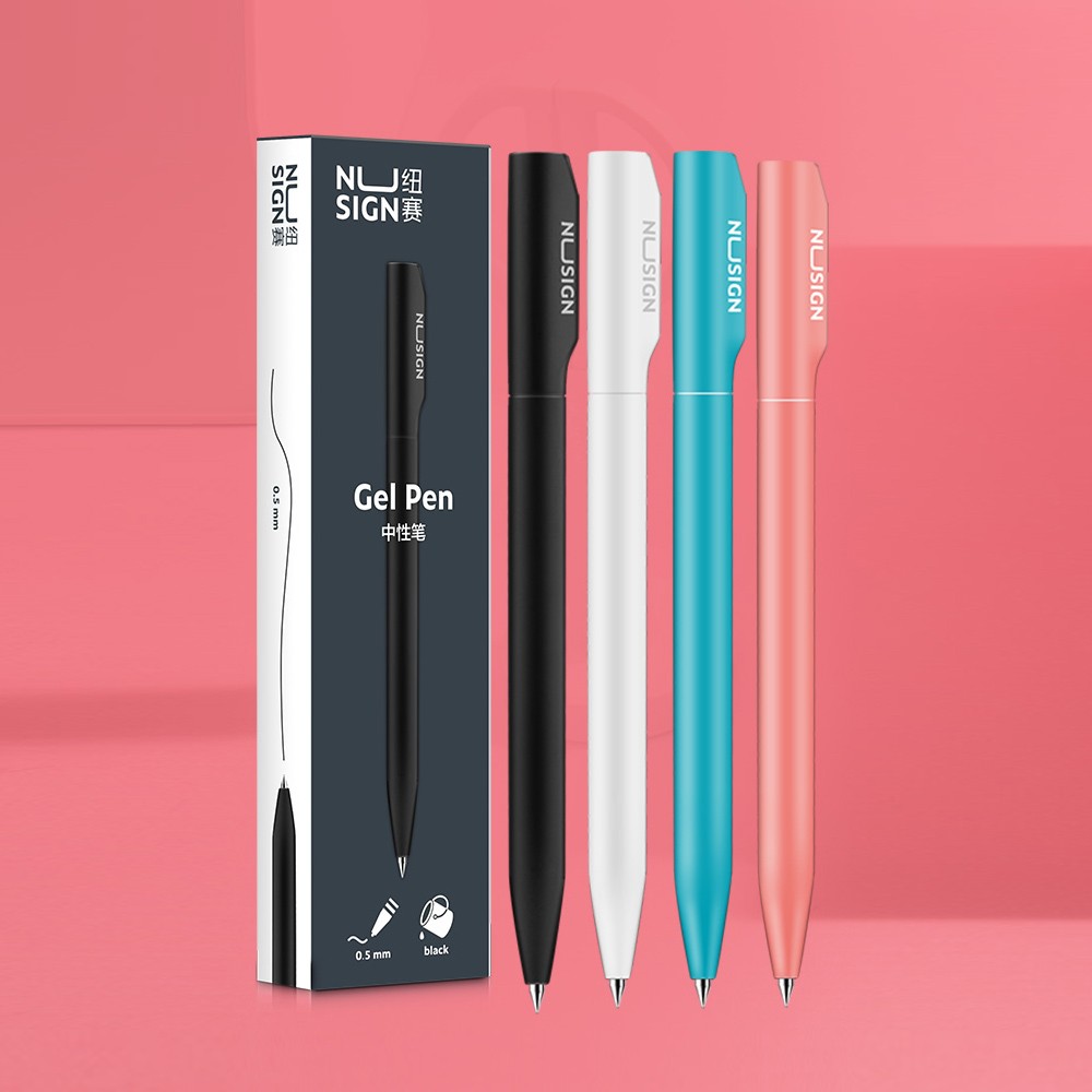 Xiaomi Nusign Neutral Pen With Black 0.5mm Pen Refill Colorful Gel Pens ...