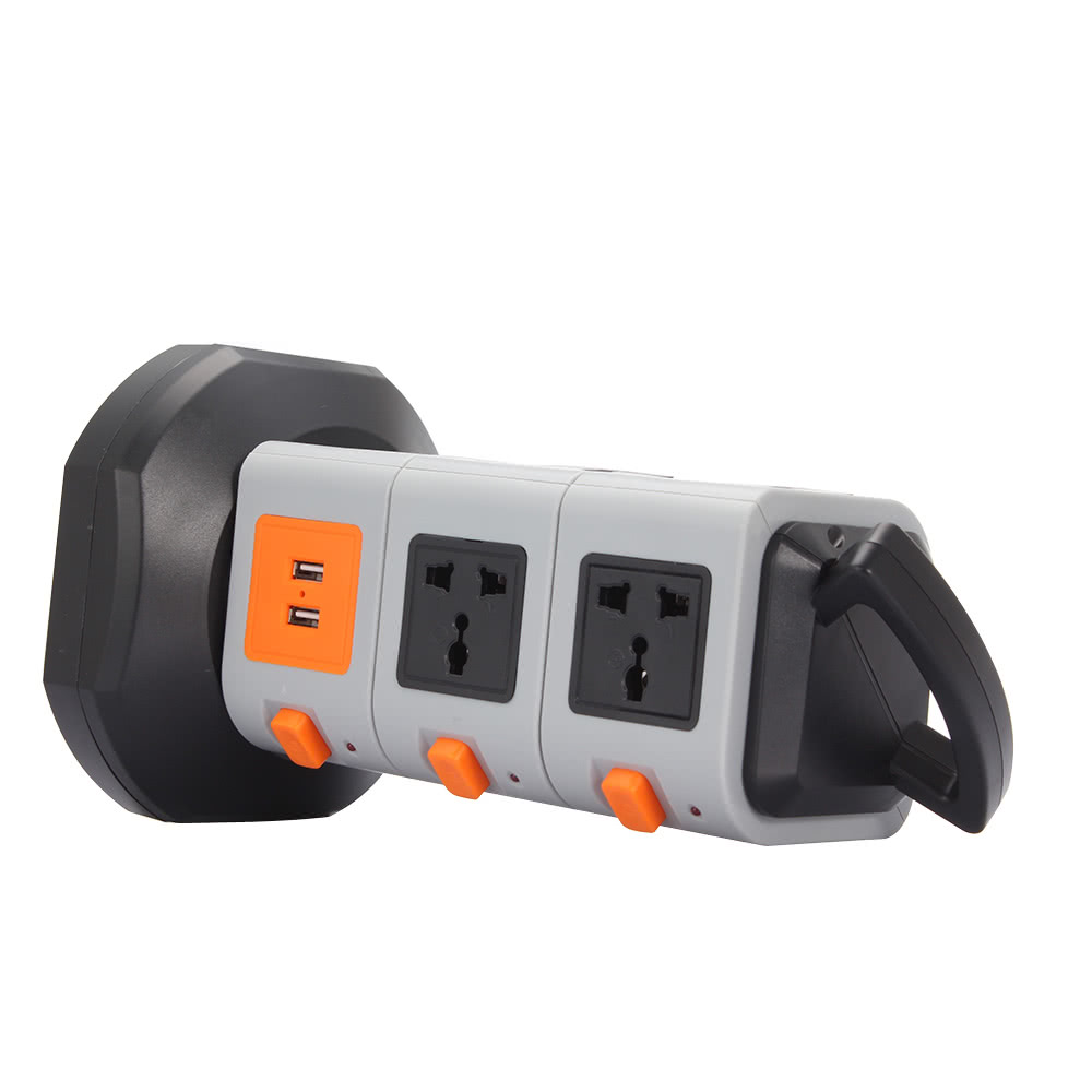 KKmoon JW Vertical Multi-Socket 3 Layers 2.1A USB Smart Power Sockets