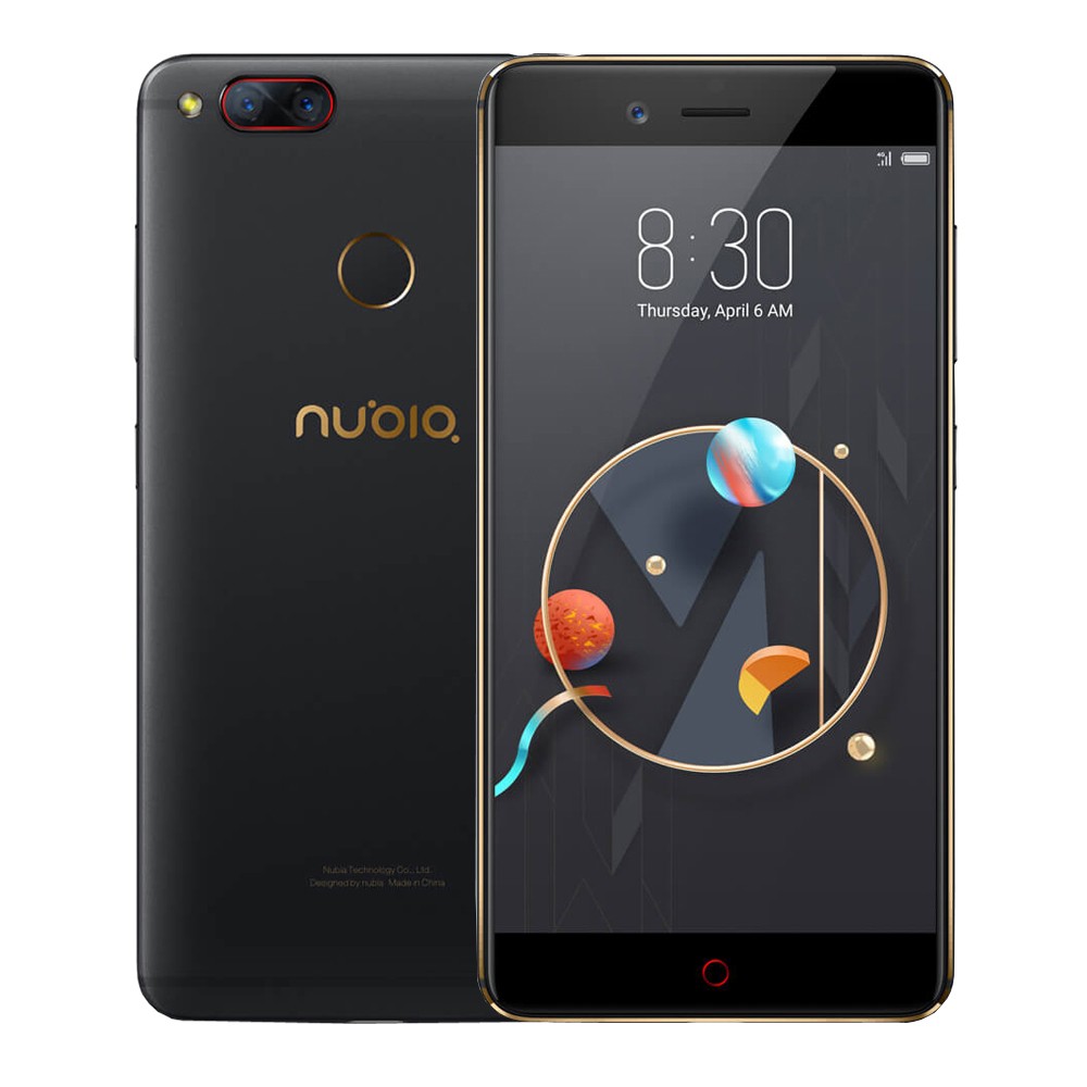 Teléfono móvil Nubia Z17mini NX569J 4GB RAM + 64GB ROM (Negro)