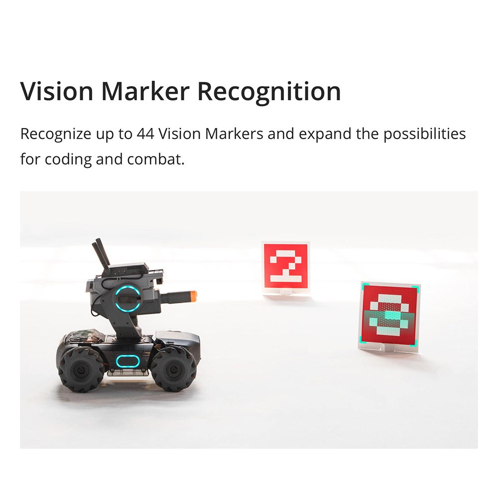 DJI Robomaster S1 Intelligent Educational Robot 4WD Brushless HD FPV ...