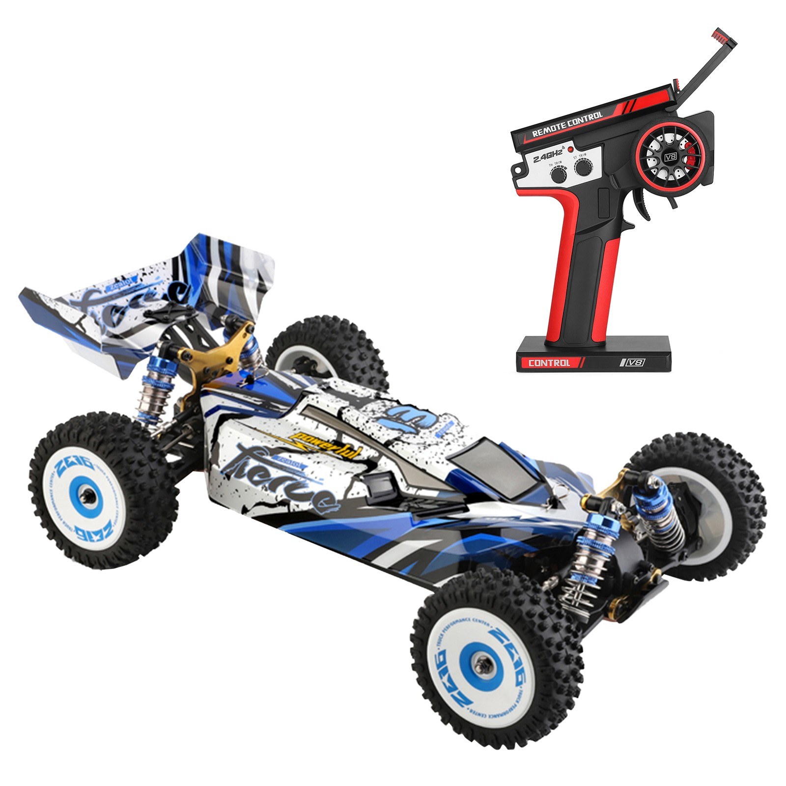 WLtoys 124017 RC Car Off-Road Car High Speed RC Crawler 1/12 2.4GHz ...