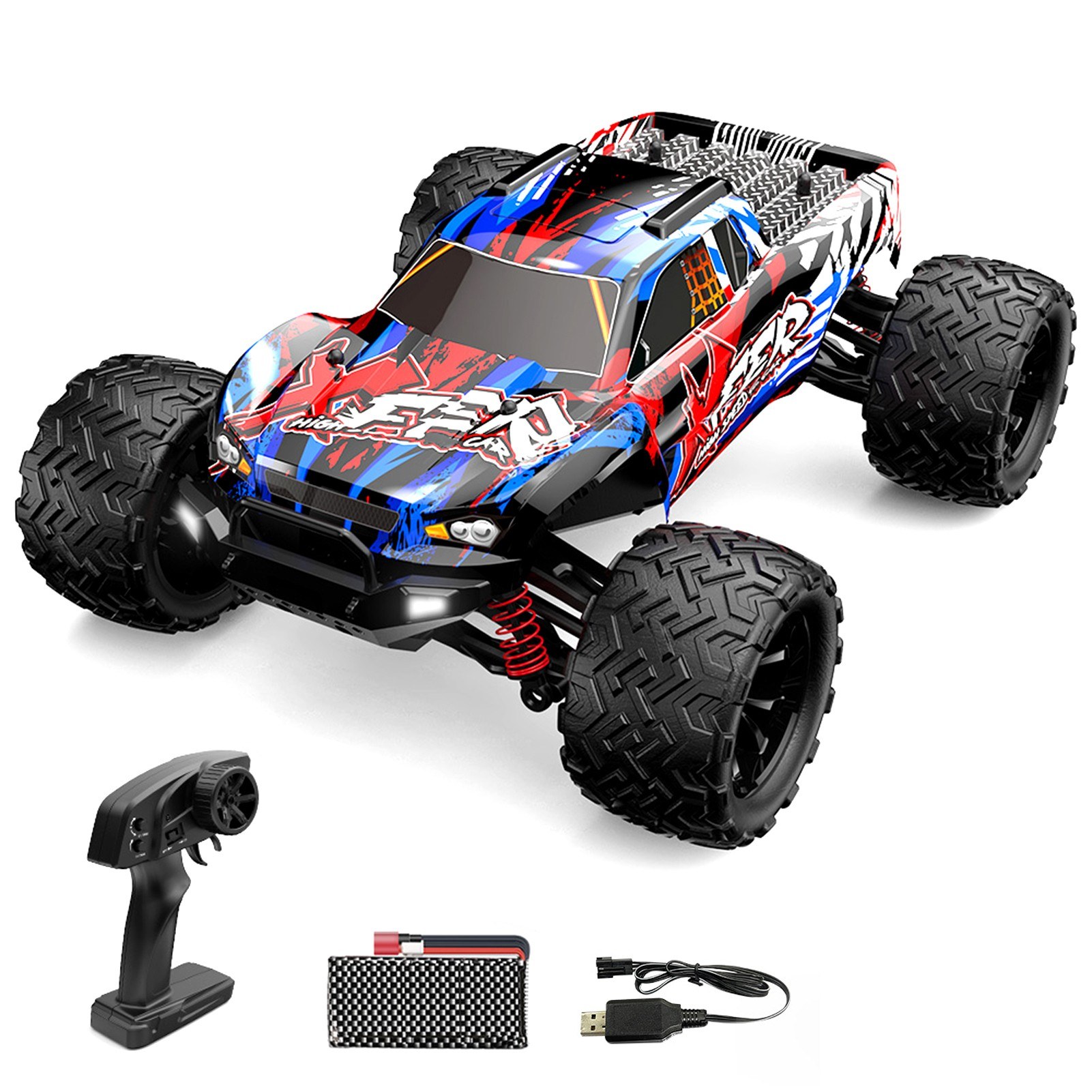 9501E 1/16 2.4GHz 40km/h Remote Control Car Off Road Trucks 4WD ...
