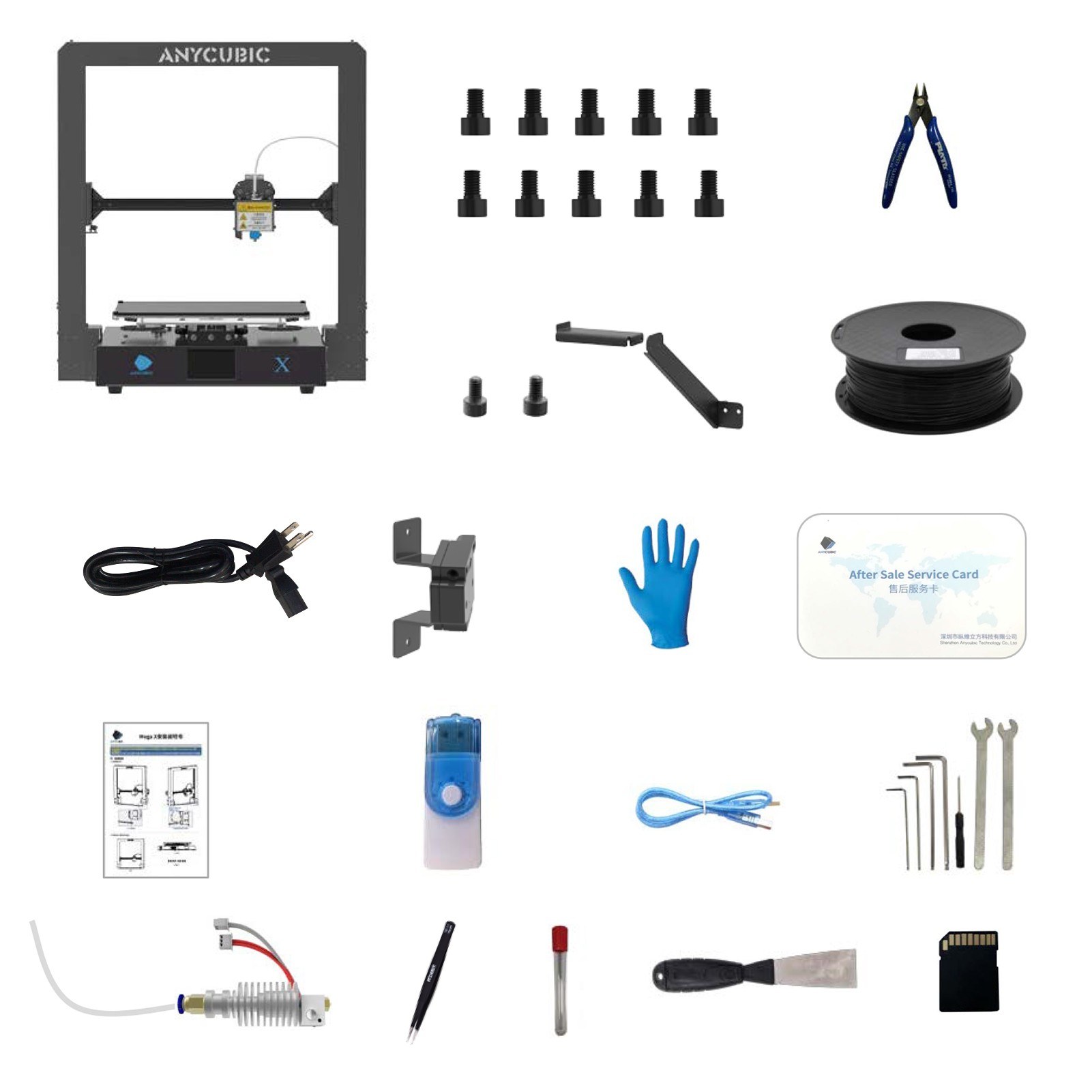ANYCUBIC MEGA X 3D Printer Kit