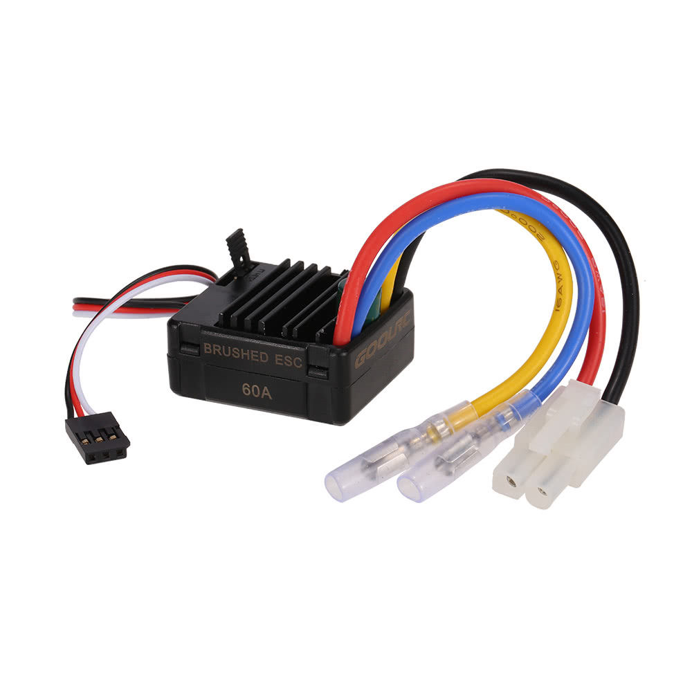GoolRC 60A Brushed ESC Electric Speed Controller