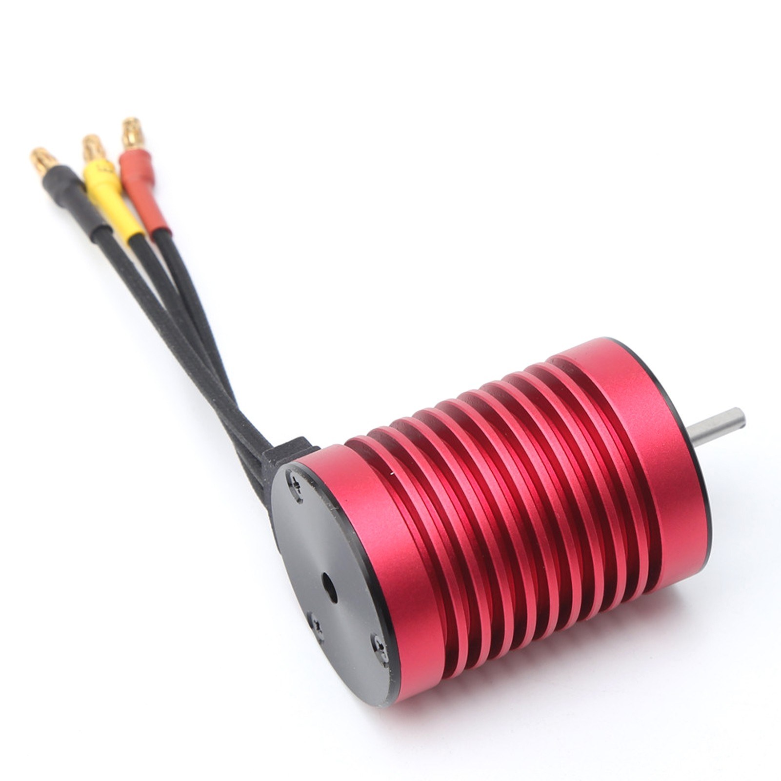 F540 Brushless Motor 3000KV RC Crawler Motor 4 Poles with Heatsink and ...