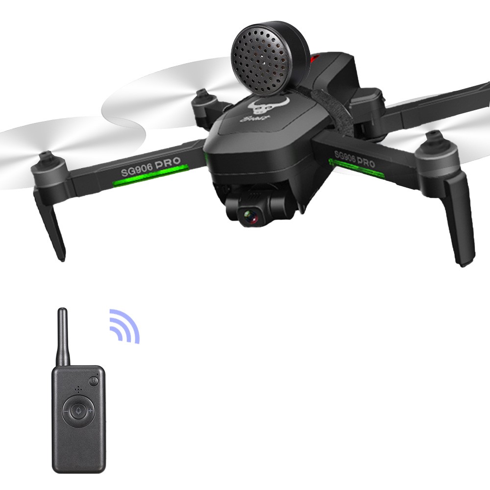 Drone Megaphone RC Wireless Speaker USB Charging Remote Control Aerial ...